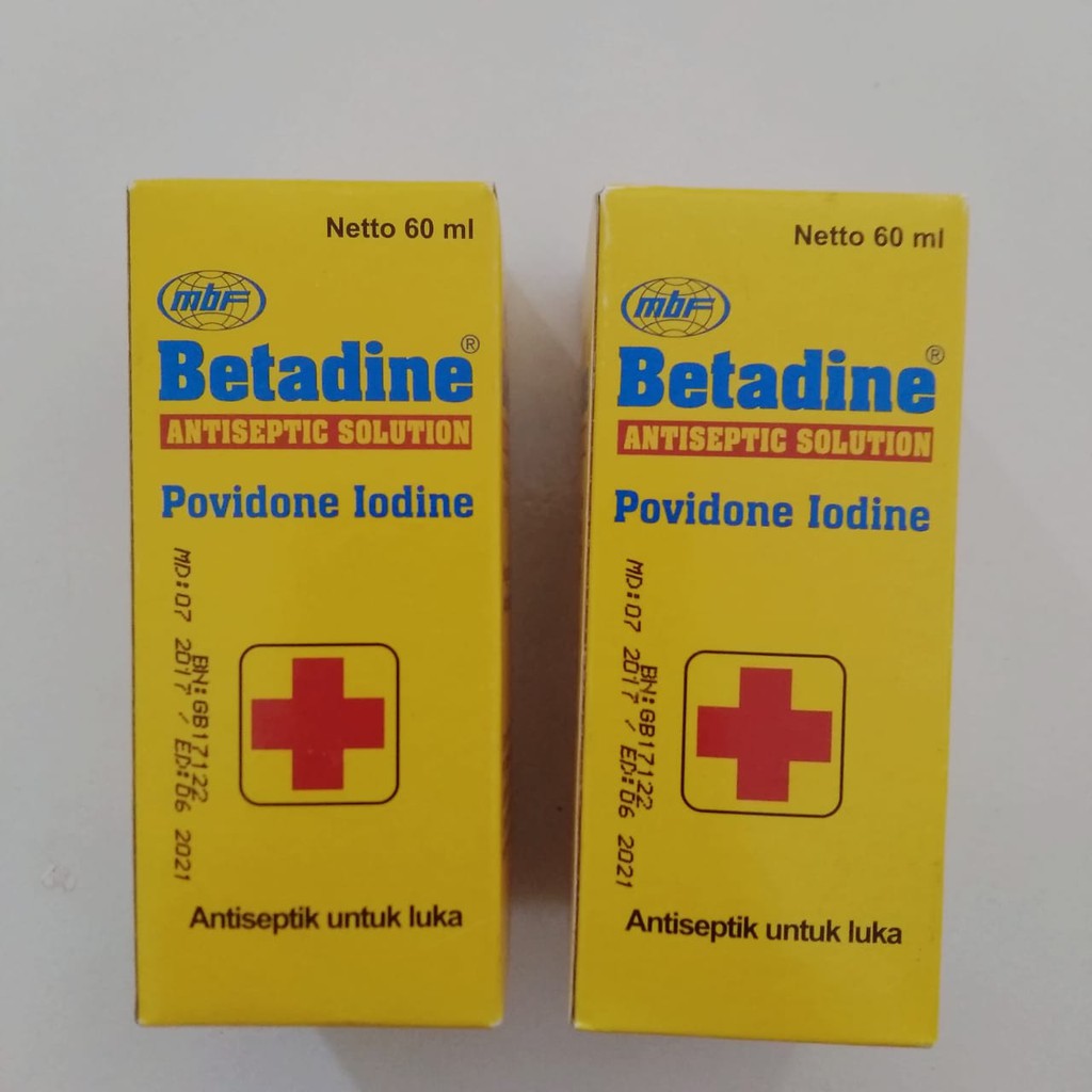 Jual Betadine Solution 60 ml | Shopee Indonesia