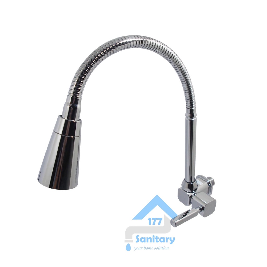 Jual Kran Angsa Fleksibel 2in1 TEMBOK 80CR -keran air sink 2 in 1 ...