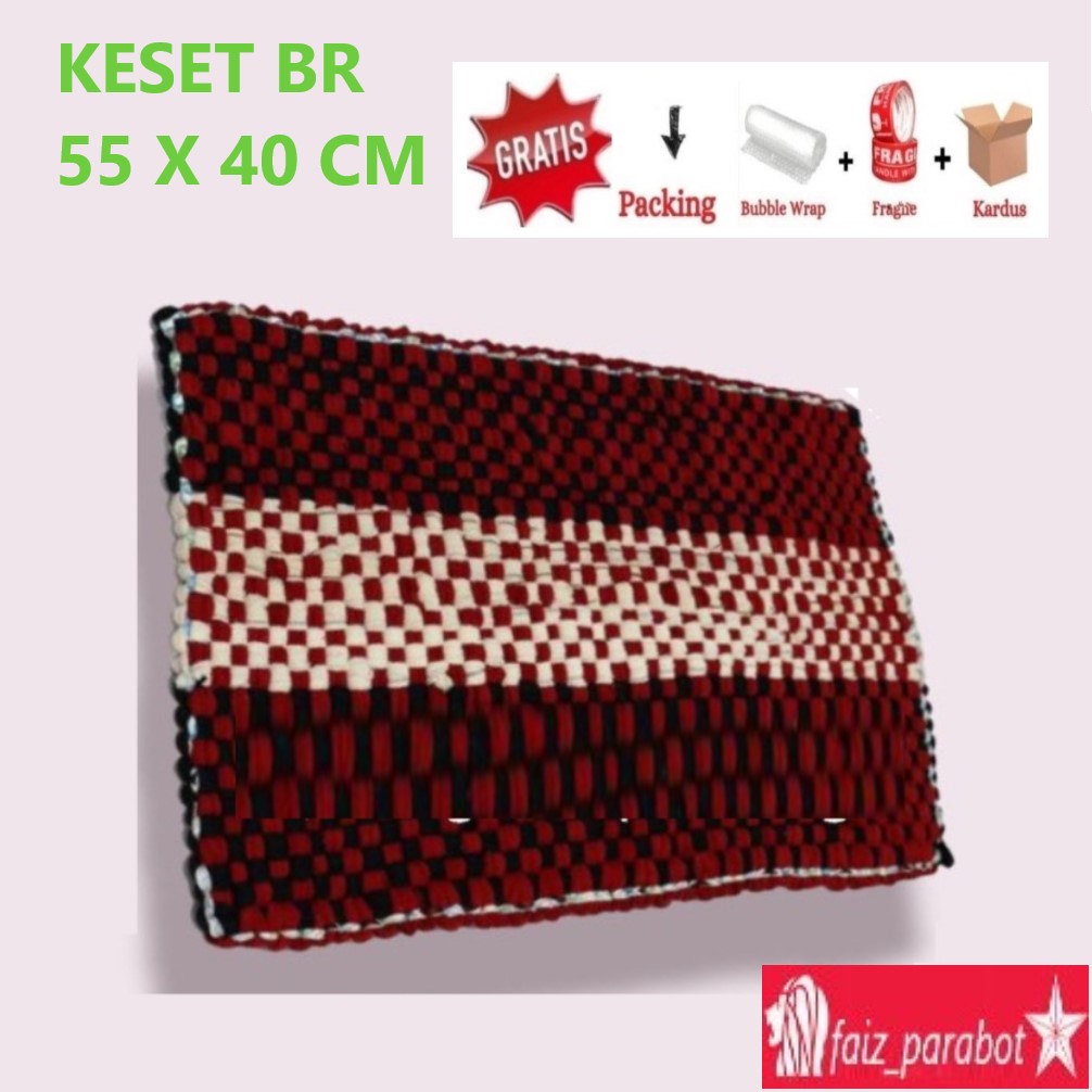 Jual Keset kaki aep / kesed anyaman / lap lantai BESAR | Shopee Indonesia