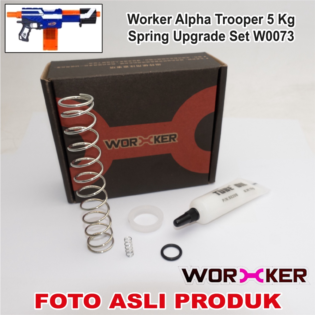 Jual Worker Mod Nerf N Strike Alpha Trooper 5 Kg Upgrade Spring Set ...