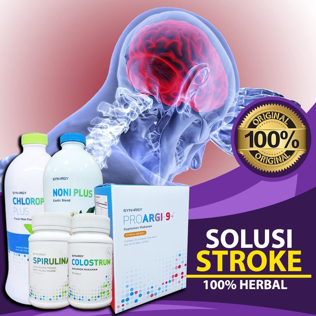 Jual MaxiPack Obat Penyakit Struk (Spirulina+NoniPlus+ProArgi ...