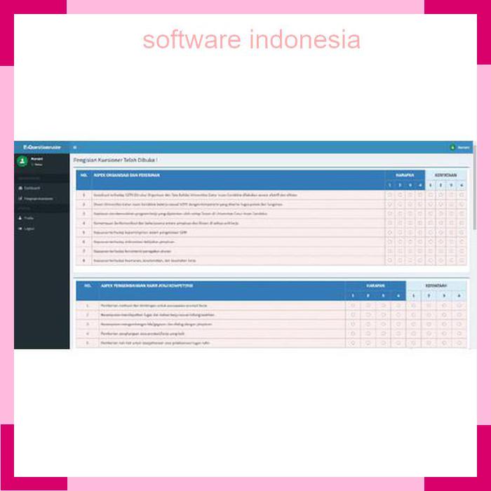 Jual BISA DRIVE dvd Sistem Informasi Kuesioner Berbasis Web Codeigniter READY | Shopee Indonesia