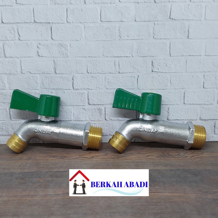 Jual Keran Air / Kran Air Tembok 1/2 inch Kuningan ONDA | Shopee Indonesia