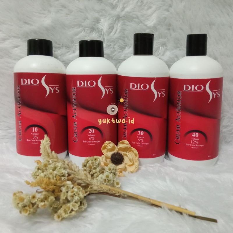 Jual Developer Diosys Cream Activator Peroxide 500ml Cairan Pencampur ...