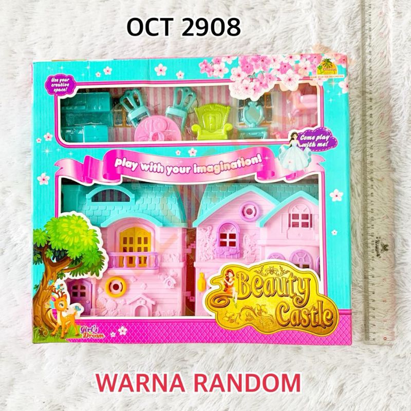 Jual MAINAN OCT 2908 BEAUTY CASTLE KEMASAN DUS KARDUS DOS RUMAH RUMAHAN ...