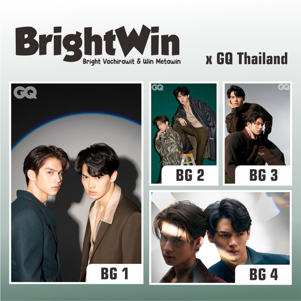 Jual POSTER THAILAND RAIKANTOPENI BRIGHTWIN BRIGHT VACHIRAWIT WIN METAWIN X GQ THAILAND | Shopee ...