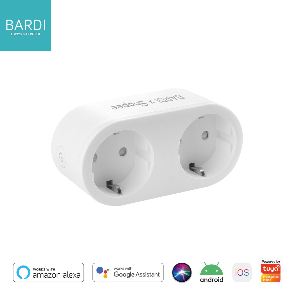 Jual BARDI DUAL Smart PLUG WiFi Wireless Colokan - IoT Smart Home ...