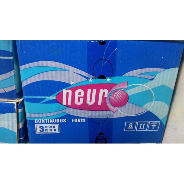 Jual Kertas Neuro Continuous Form 9 1/2 X 11 3 Ply (K3) Paper | Shopee ...