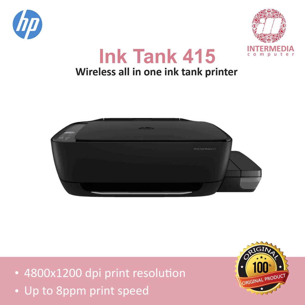 Jual Printer HP Ink Tank 415 Print Scan Copy Wifi A4 | Shopee Indonesia