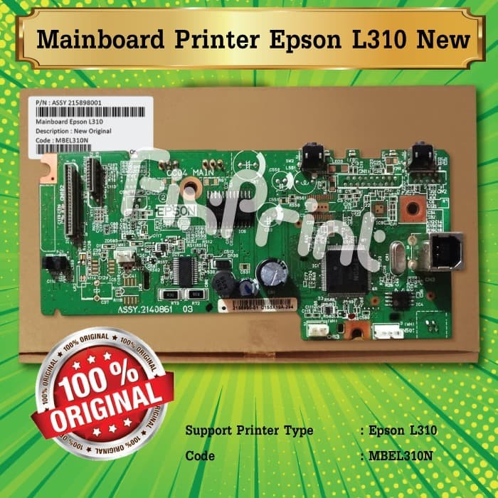 Jual Mainboard Printer Epson L310, Motherboard L310 Original New ...