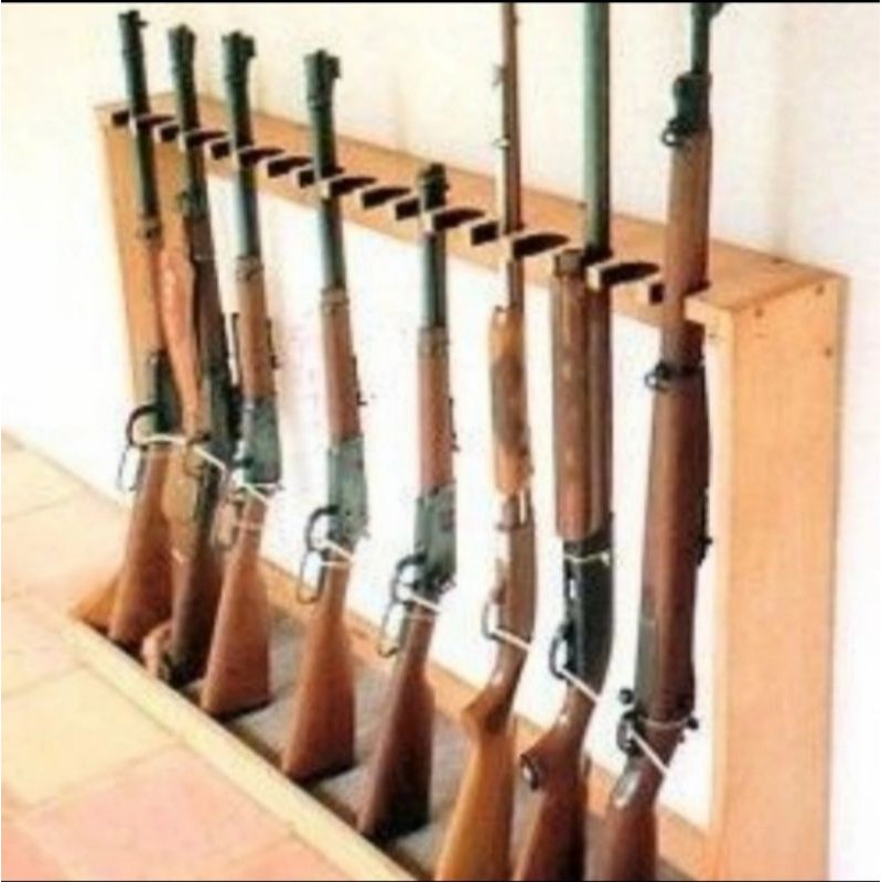 Jual rak penyimpanan senapan angin 9 lobang | Shopee Indonesia