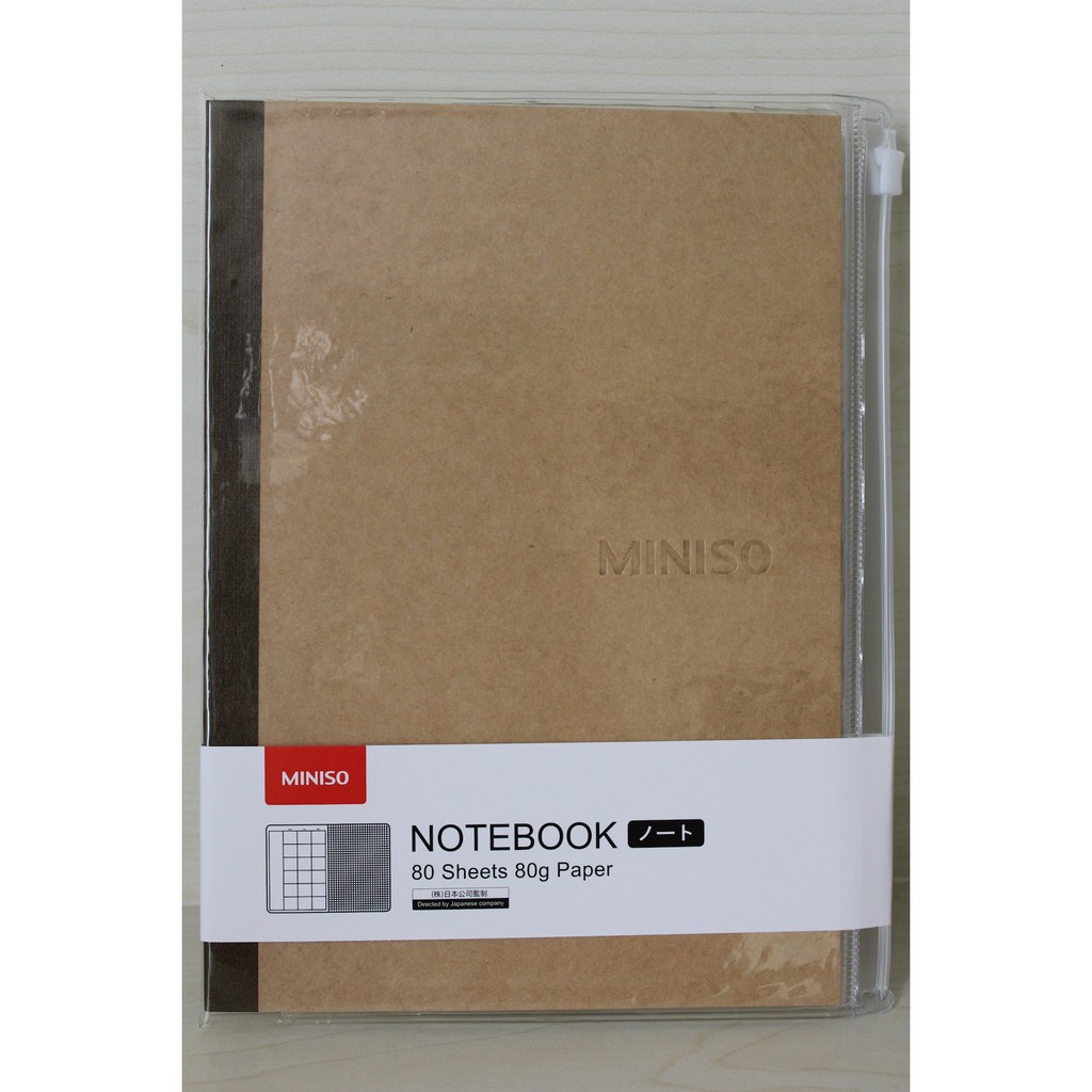 Jual Miniso Agenda and Grid Notebook | Shopee Indonesia