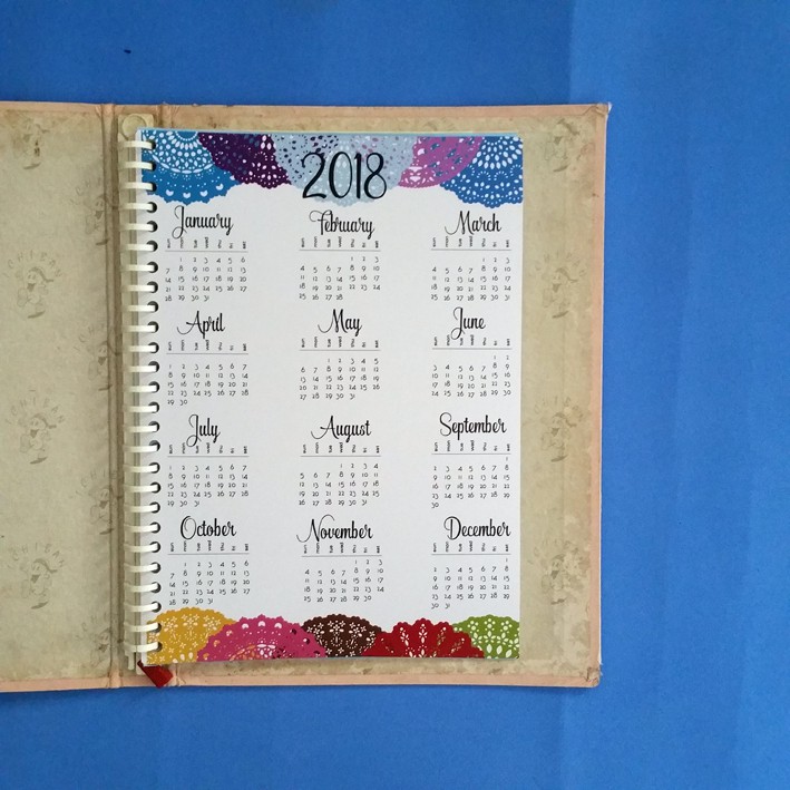 Jual Kalender Binder Organizer 2025 2 Ring, 6 Ring, 20 Ring, 26 Ring ...