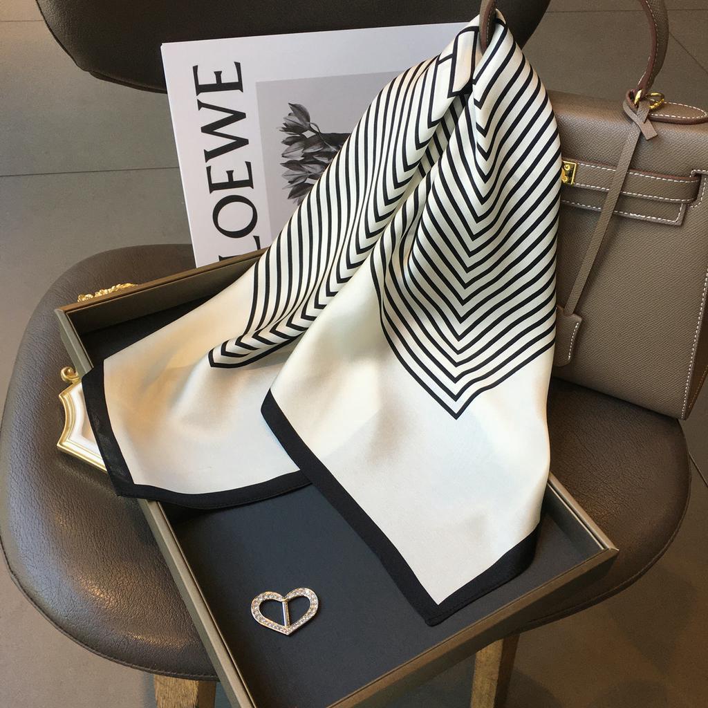 Jual Scarf Wanita Premium Satin Sutra Korea Fashion Style Soft Murah ...