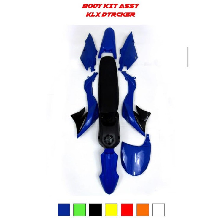 Jual BODY KLX DTRACKER FULL SET (RANGKA DELTA BOX) BODYSET BODY KIT ...