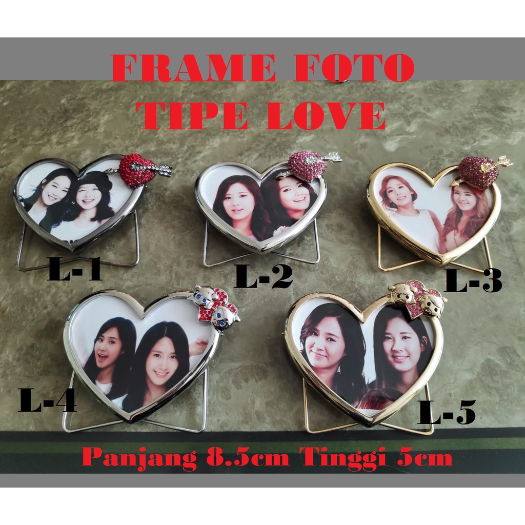 Jual VINTAGE FRAME PHOTO TYPE LOVE FOTO FRAME BINGKAI FOTO UNIK TIPE ...