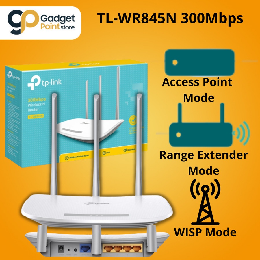 Jual TP-LINK WR845N 300Mbps Wireless N Router - Garansi 1 Tahun ...