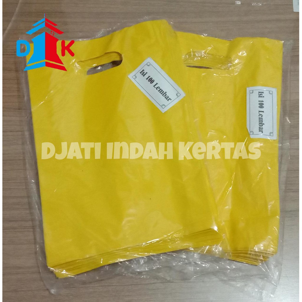 Jual Berkelas !!!- Shoping Bag (MODEL LIPATAN) Uk 20*30 POLOS Tebal isi ...