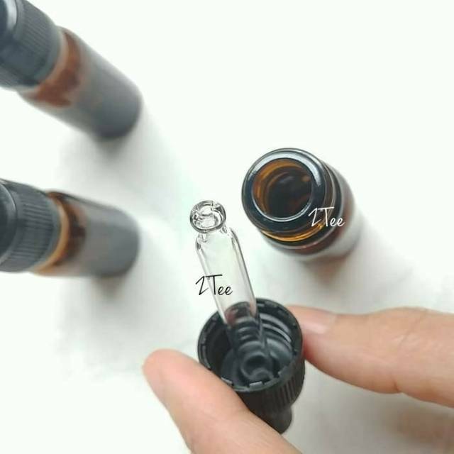 Jual 6 ml Botol Pipet Amber Kaca Tebal - Drop Glass Botol Dropper 6ml ...