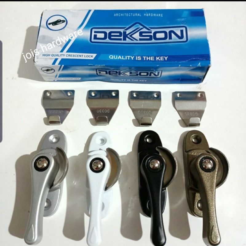 Jual Rambuncis Kunci Jendela Aluminium Dekson CL 330 NA - Cresent Lock ...