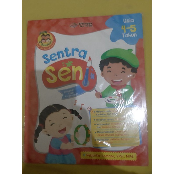Jual Buku Lembar Kerja Siswa (LKS) PAUD Seri 4 Sahabat Sentra Seni Usia ...