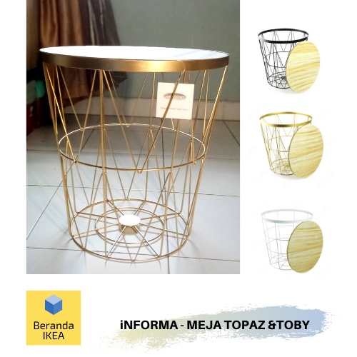 Jual INFORMA - TOPAZ TOBY STORAGE TABLE / MEJA PENYIMPANAN | Shopee ...