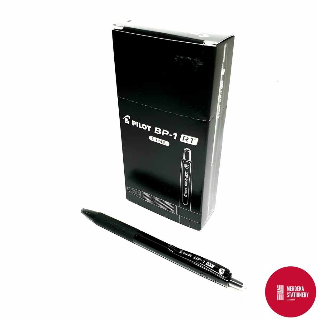 Jual (ISI 12)Bolpen/Bolpoint/Pulpen Cetekan/Click Pilot BP-1RT Fine 0.7 ...