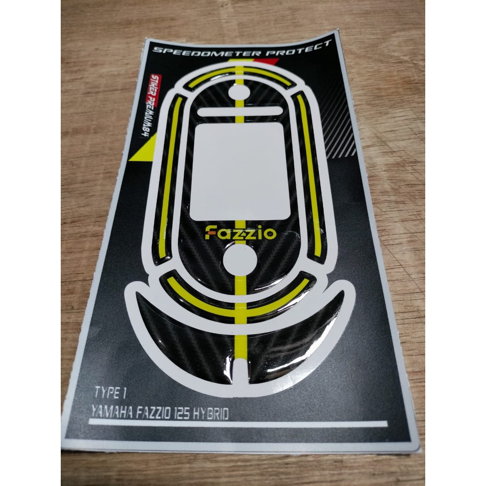Jual Sticker Speedometer Yamaha Fazzio - Stiker Garnish Speedo Meter ...