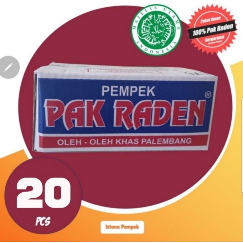 Jual Pempek Pak raden paket 20 pcs | Shopee Indonesia