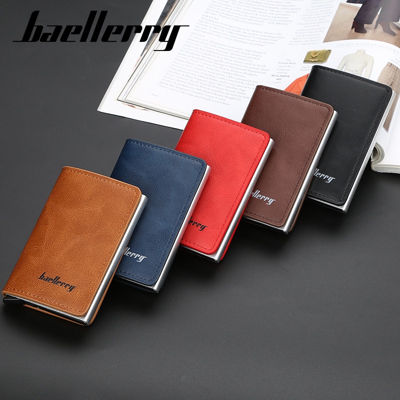 Jual Card Holder RFID / Dompet Kartu Pria Wanita / Hard Case Dompet ...