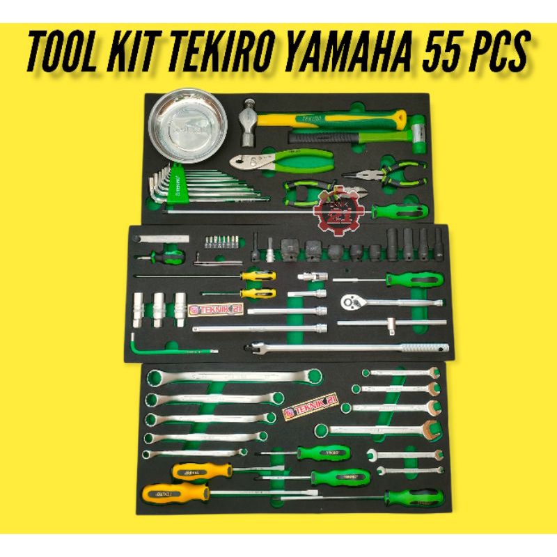 Jual TOOL KIT TEKIRO YAMAHA 55 PCS TOOL KIT MEKANIK YAMAHA TEKIRO 55 ...