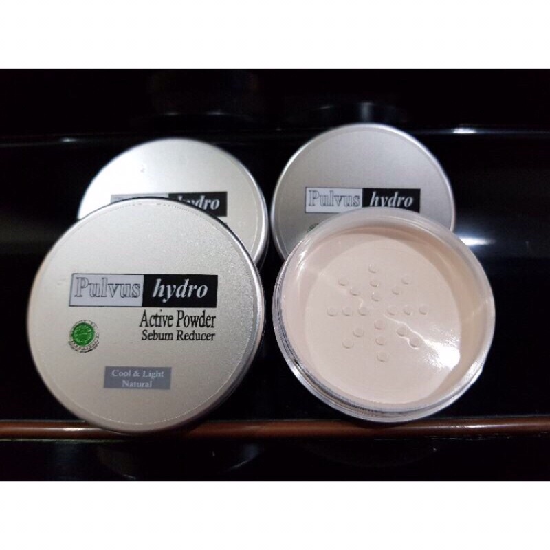 Jual Pulvus hydro active powder sebum reducer | Shopee Indonesia