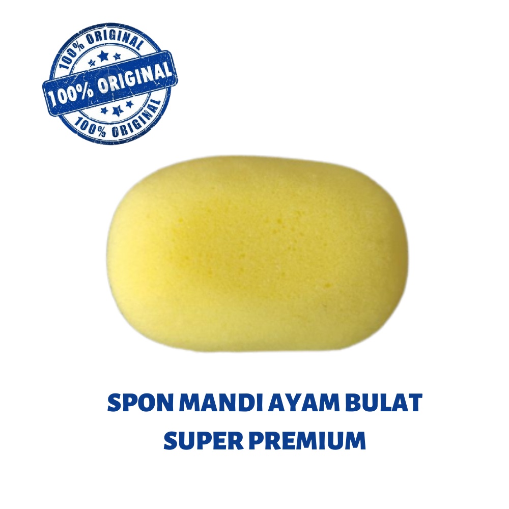 Jual spon mandi ayam bulat - super premium | Shopee Indonesia