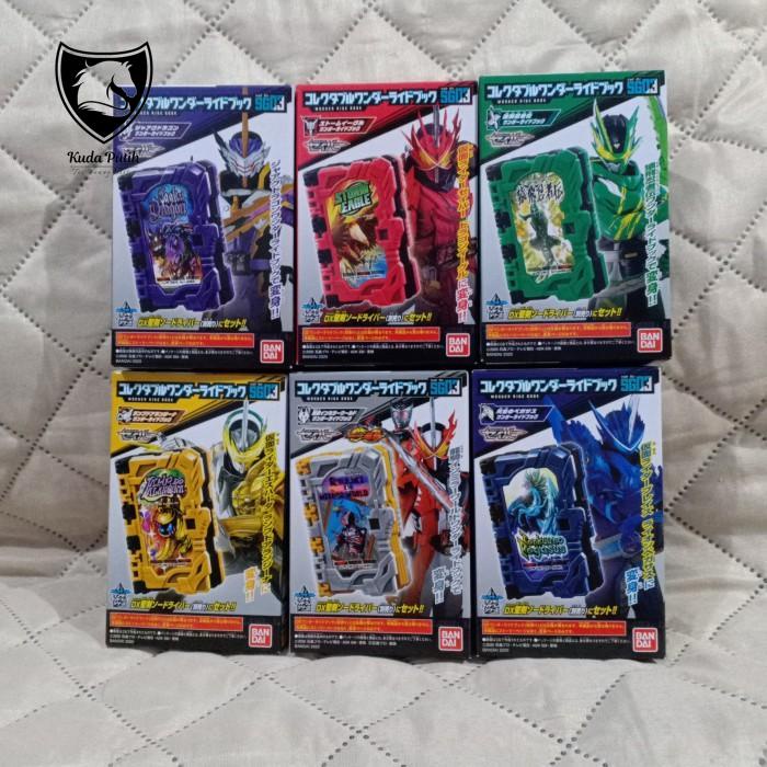 Jual Wonder Ride Book Kamen Rider Saber Calibur Espada Kenzan Lion ...