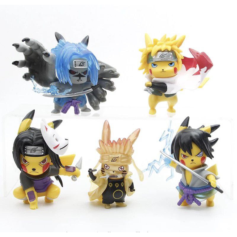 Jual Figure Pokemon Pikachu, Figure pikachu style naruto, figure ...