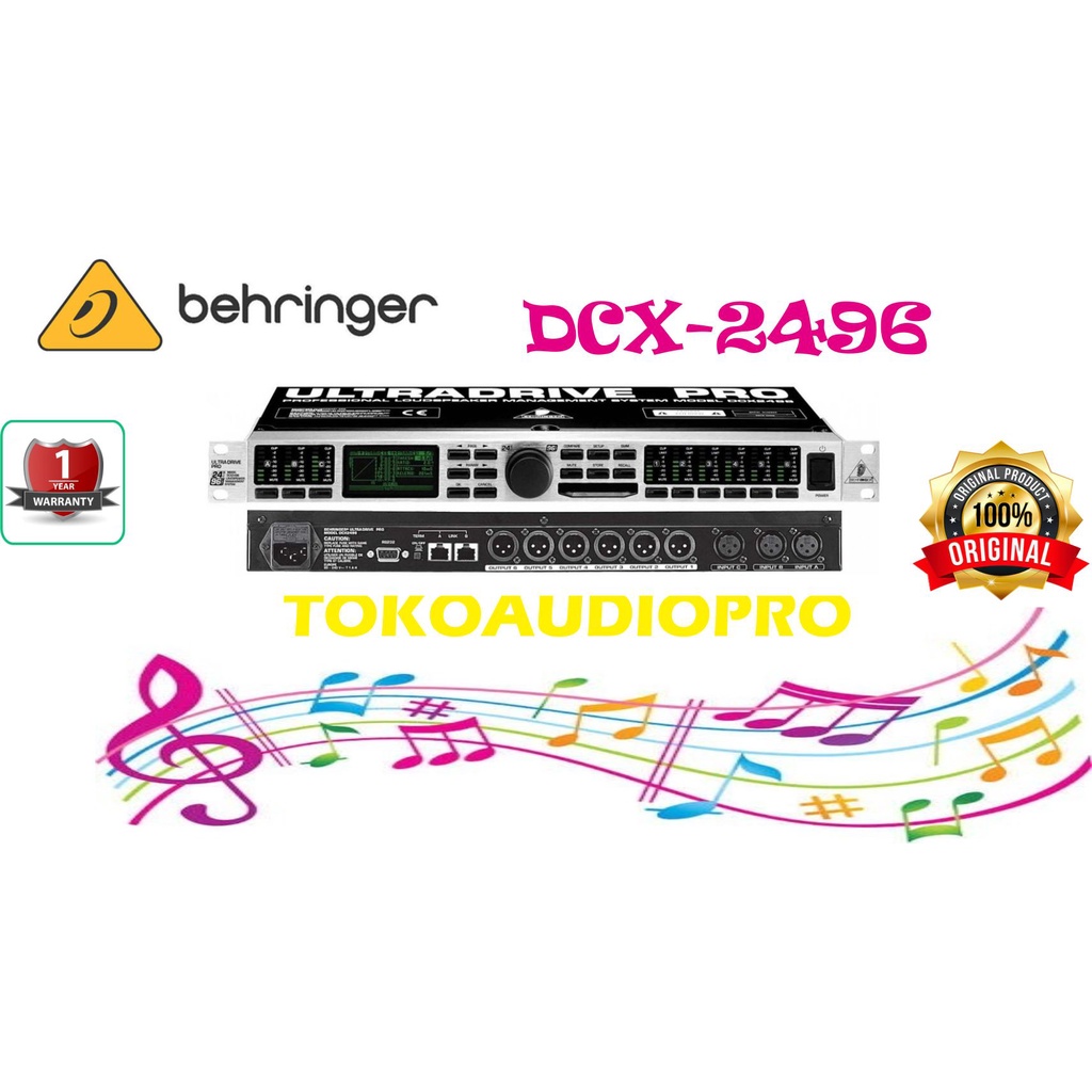 Jual Behringer UltraDrive Pro DCX2496 Loudspeaker Management Original ...