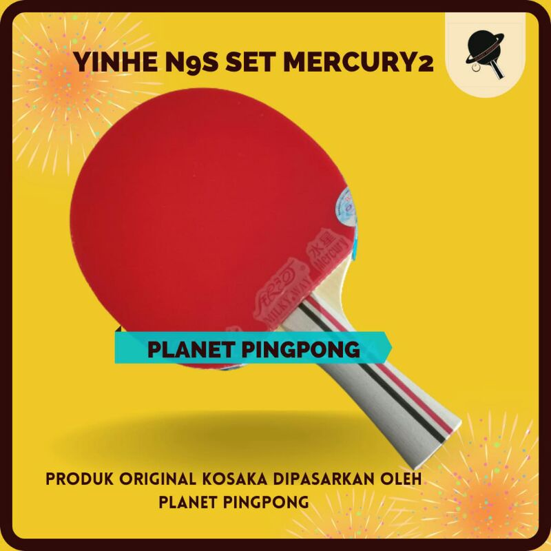 Jual Yinhe N9s Full Set - Blade Kayu Pingpong Tenis Meja Bat Bet N9-s | Shopee Indonesia