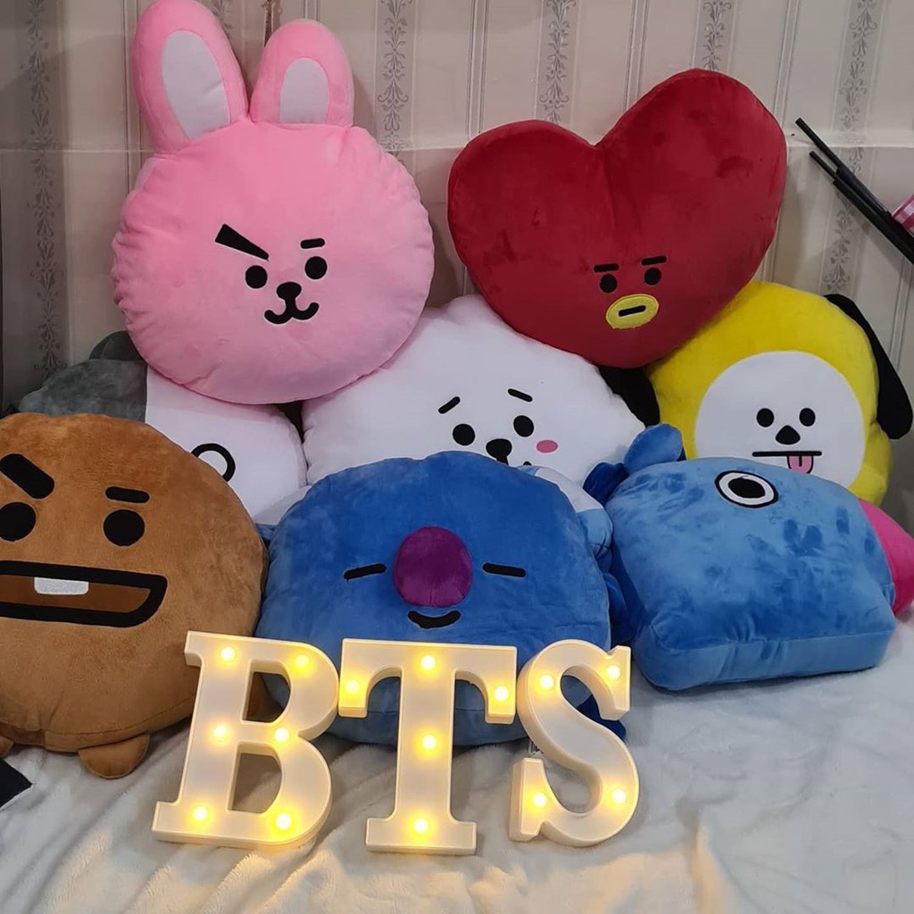 Jual Bantal BT21 BTS Semua Karkater / BOneka BTS Chimmy Cooky Shooky ...