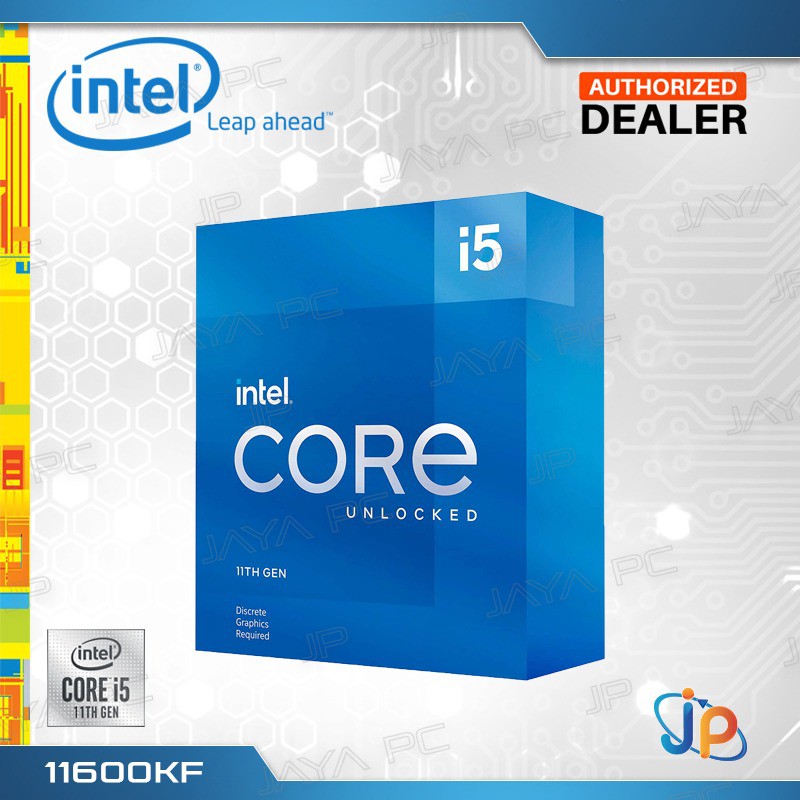 Jual Processor Intel Core I5 11600KF Box Rocket Lake Socket LGA 1200 ...