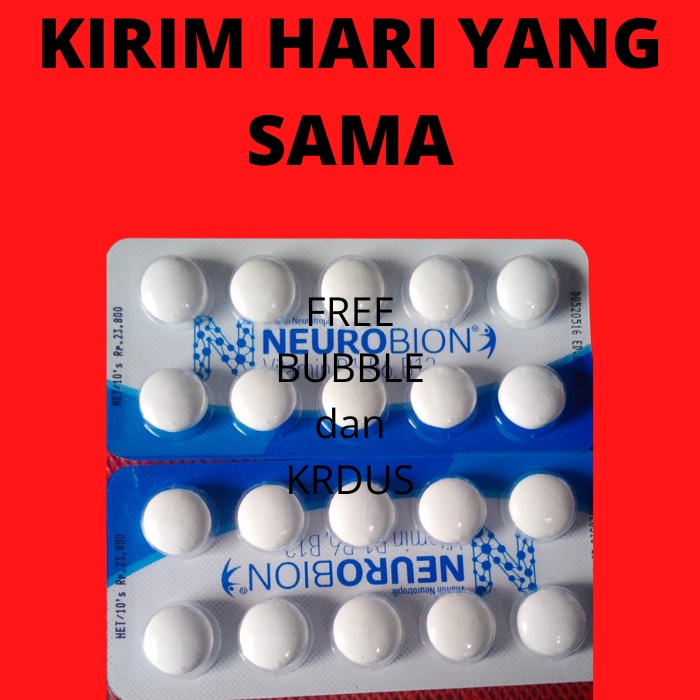 Jual Neurobion Putih Obat Pegel Pegel Vitamin Sistem Saraf Neurotropik ...