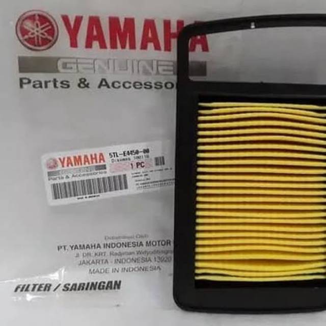 Jual Filter udara mio sporty mio new Original Yamaha 5TL-E4450-00 ...