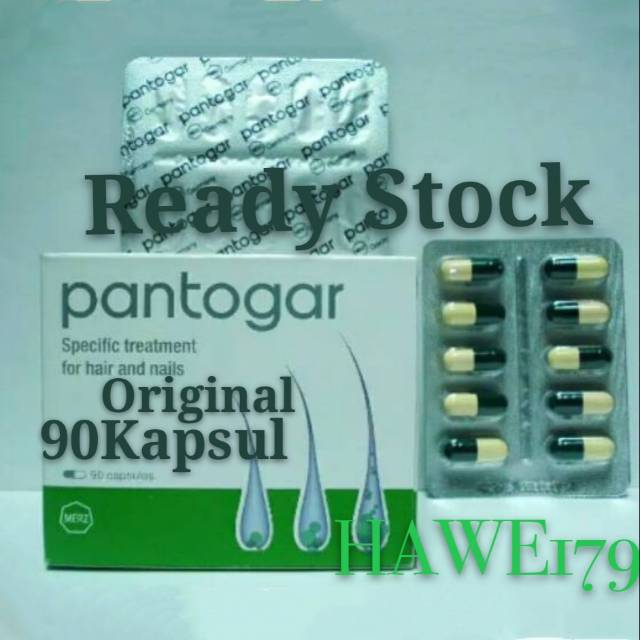 Jual Pantogar Hair Suplemen - Vitamin Untuk Rambut Rontok Isi 90 Kapsul ...