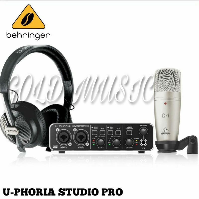 Jual Paket Behringer U PHORIA STUDIO PRO Original With UMC202HD ...