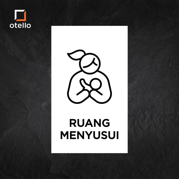 Jual Ruang Menyusui Sign Board Akrilik Print Signage Acrylic Petunjuk ...