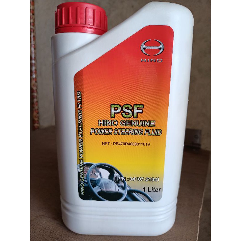 Jual MINYAK POWER STEERING FLUID HINO GENUINE OIL 1Liter | Shopee Indonesia