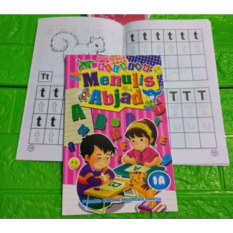 Jual BUKU ANAK TK PAUD SD BELAJAR MEMBACA ABJAD HURUF DAN MENGENAL ...