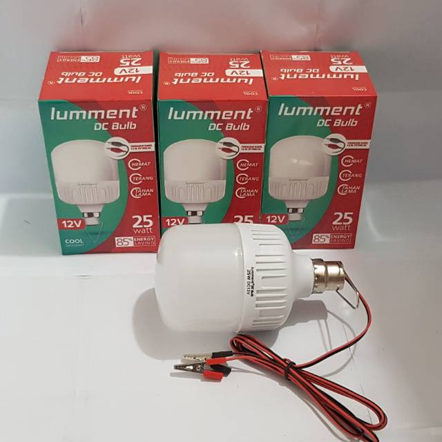 Jual Lampu Led Lumment DC 25 watt Aki 12V | Shopee Indonesia