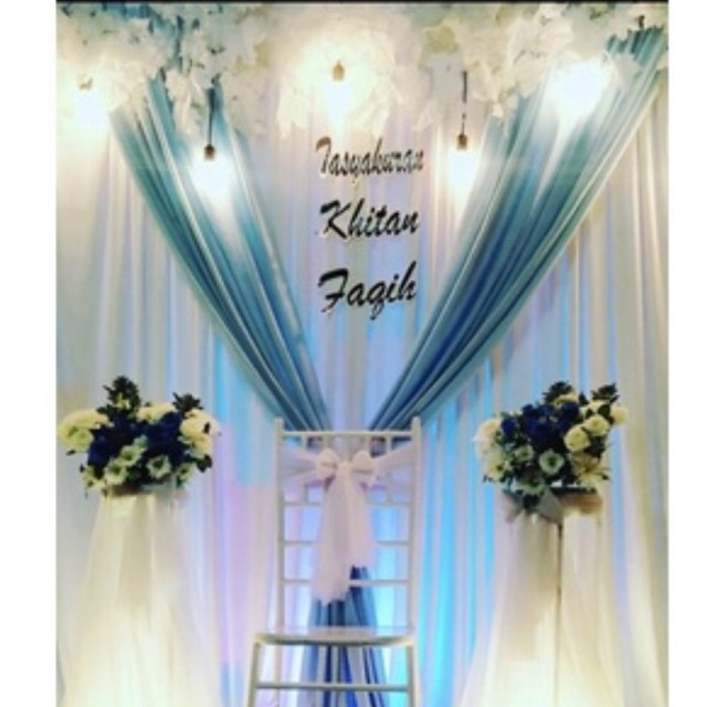 Jual Paket Dekorasi Terlengkap Backdrop Khitanan Wedding Lamaran ...