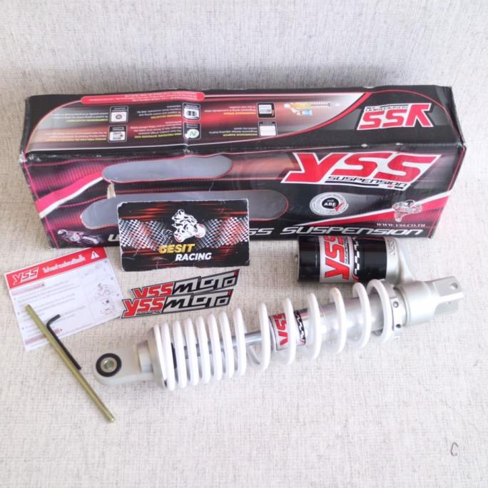 Jual SHOCK YSS C EURO 330 MM VARIO 125 - VARIO 150 ORIGINAL Chrome White Original|Premium|Asli ...