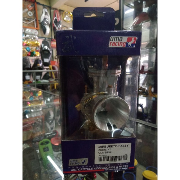 Jual Uma racing carburator V2 28mm/4t 100% original uma racing | Shopee ...